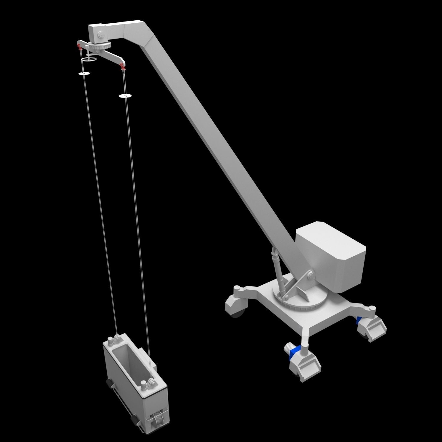 Crane medical 3D model | CGTrader
