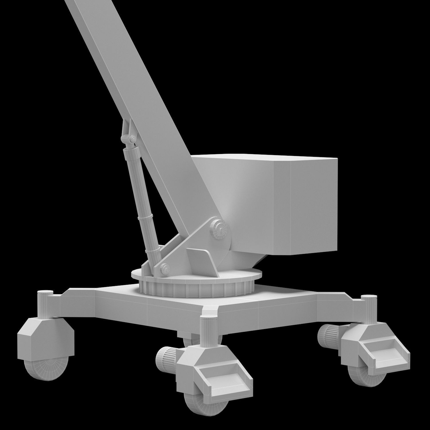 Crane medical 3D model | CGTrader