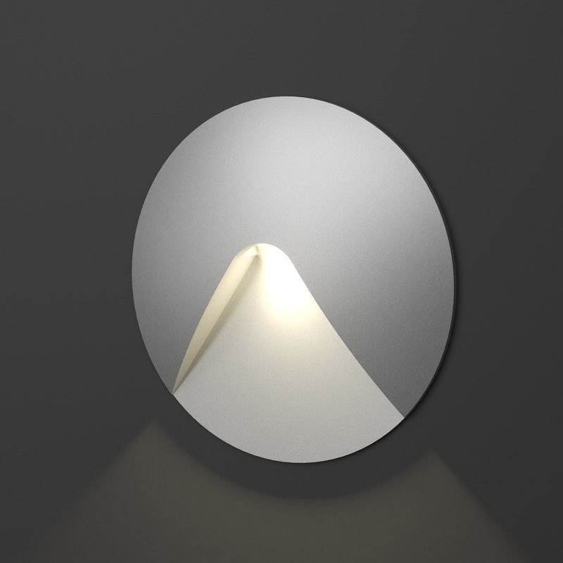 IT-750-Alum Alum Round Step Light LED Stair Light Integrator free 3D ...