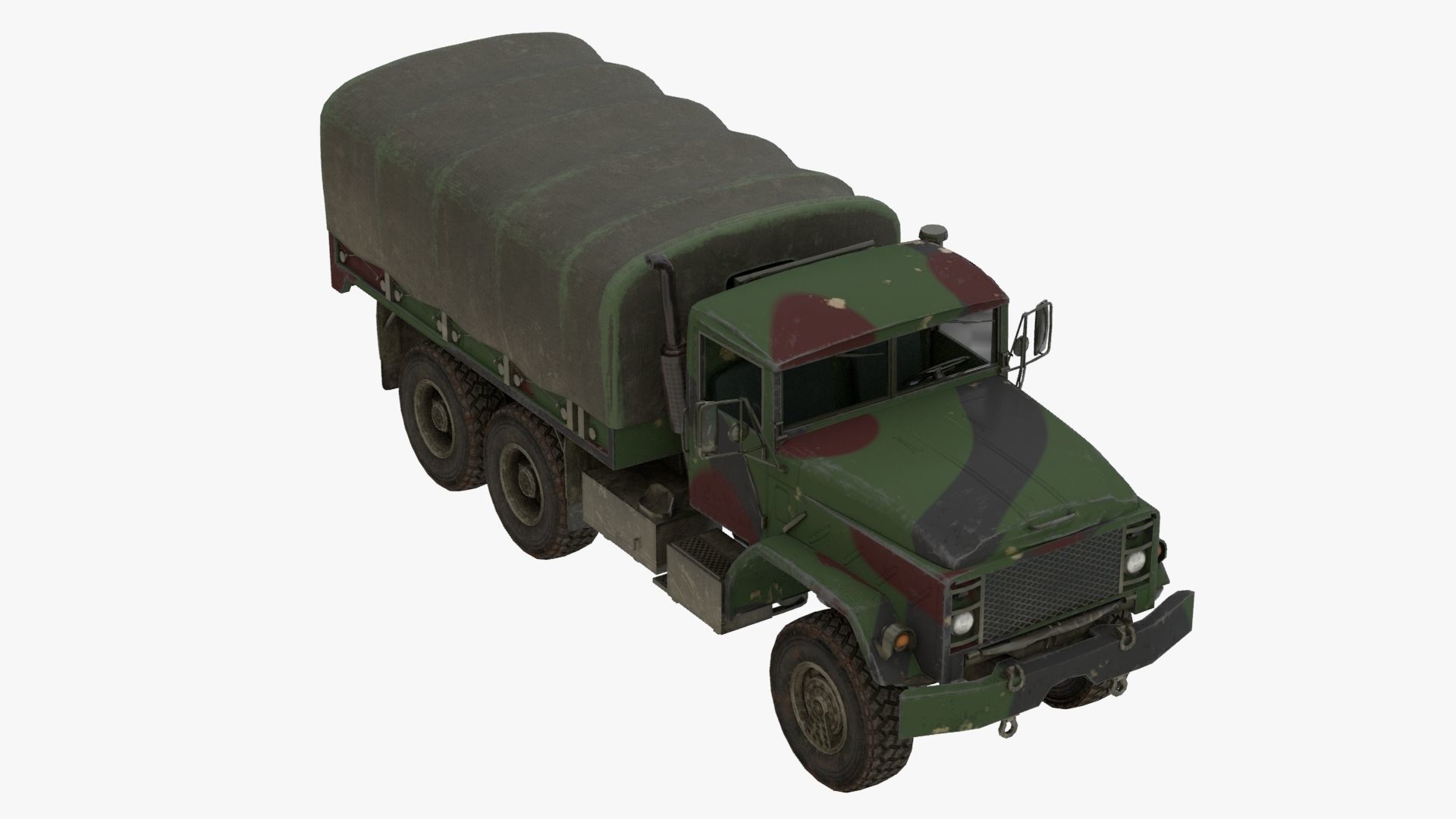 3D model 4K Textures Truck M923 VR / AR / low-poly | CGTrader
