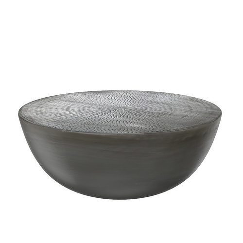 Conga Coffee Table Antique Zinc 3D model | CGTrader