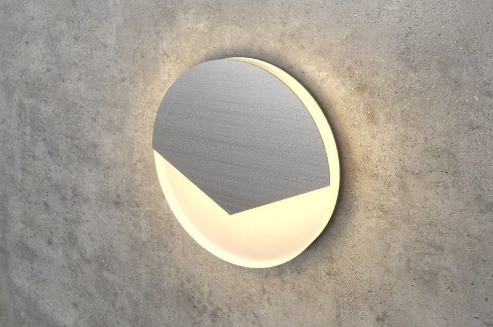 IT-783-Alum Alum Round Step Light LED Stair Light Integrator free 3D ...