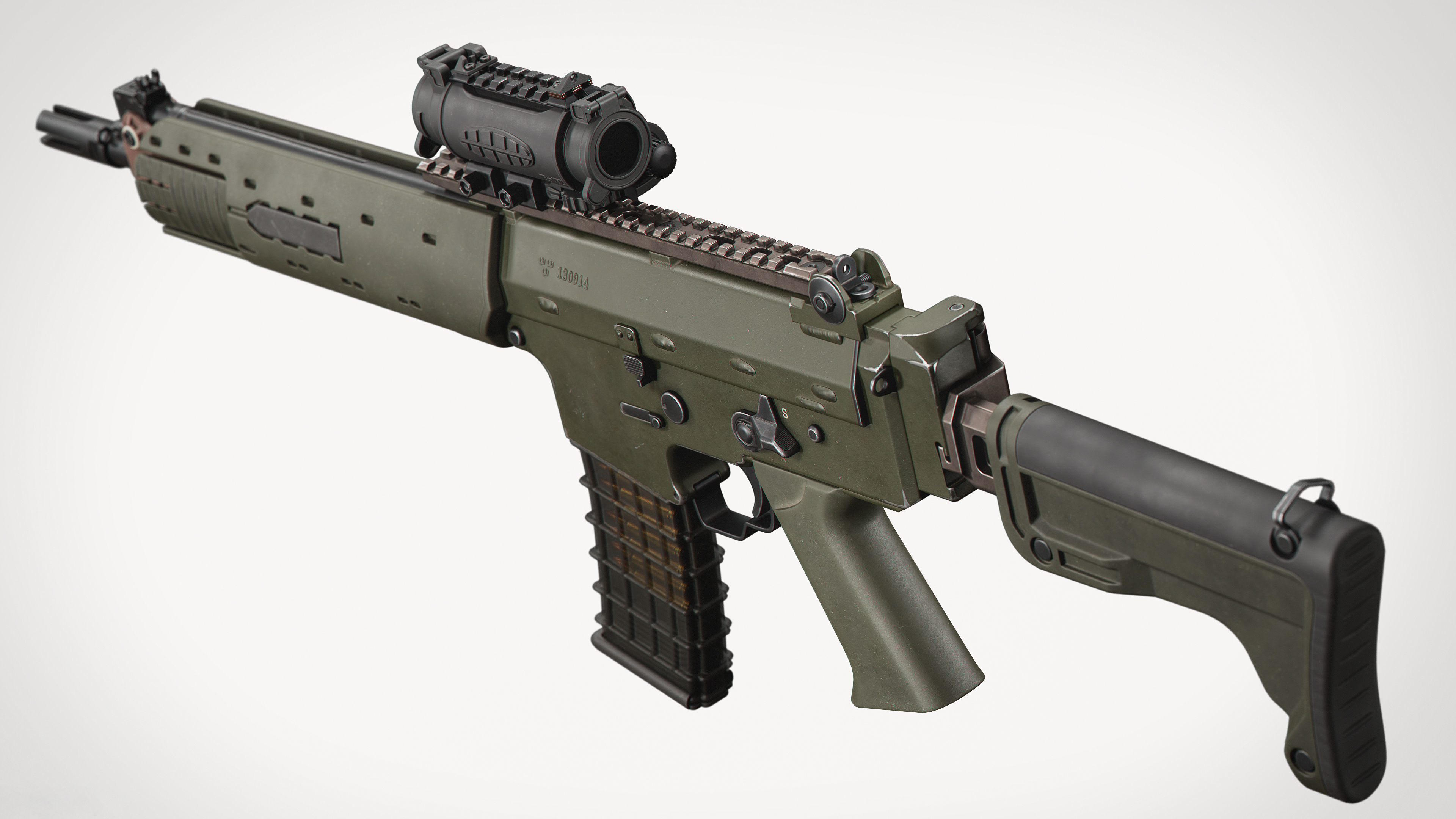 3D model AK5C rifle VR / AR / low-poly | CGTrader