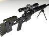 M2010 Enhanced Sniper Rifle rough model 3D model | CGTrader