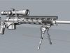 M2010 Enhanced Sniper Rifle rough model 3D model | CGTrader
