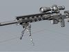 M2010 Enhanced Sniper Rifle rough model 3D model | CGTrader