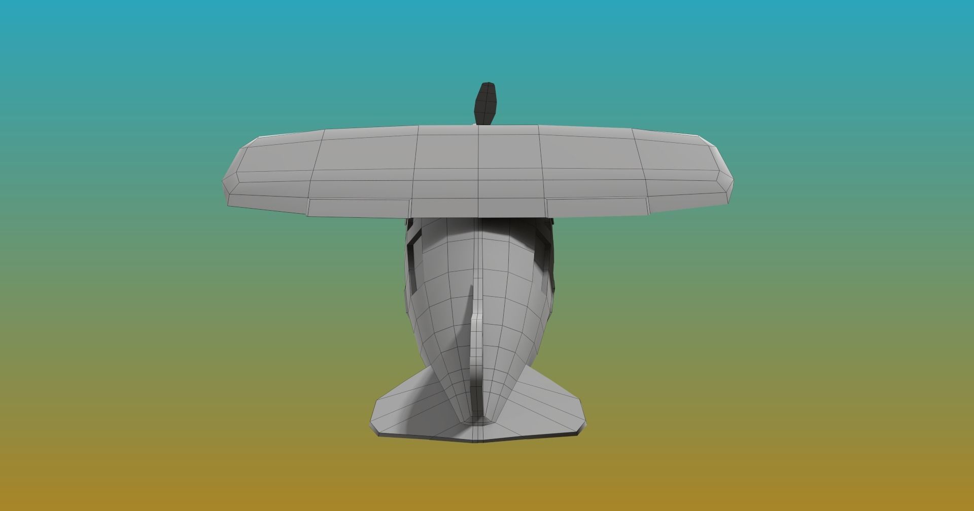 3D model Cartoon Style Plane Game 3D asset VR / AR / low-poly | CGTrader