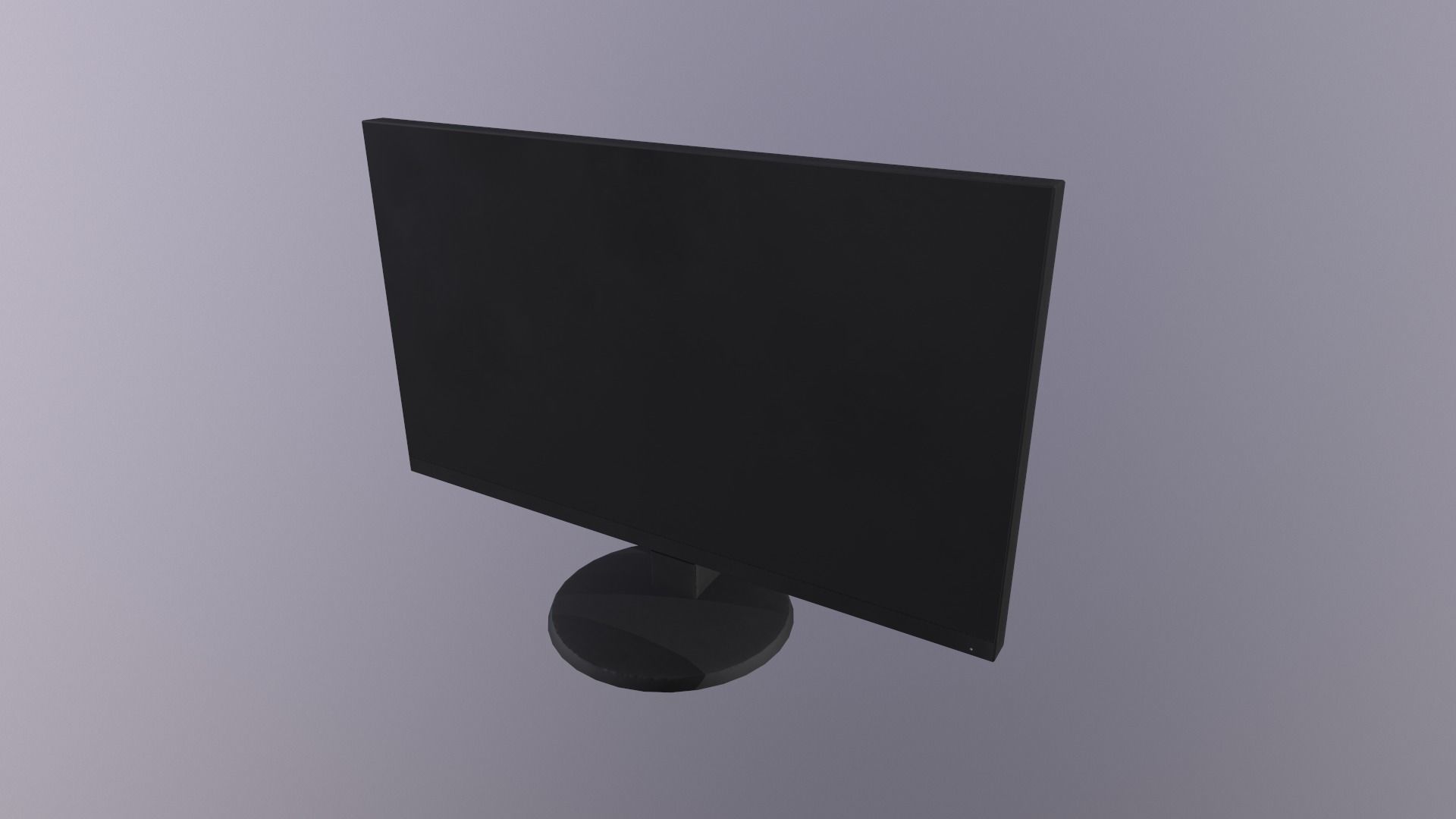 3D model Monitor PC personal computer office gaming display Screen LED ...