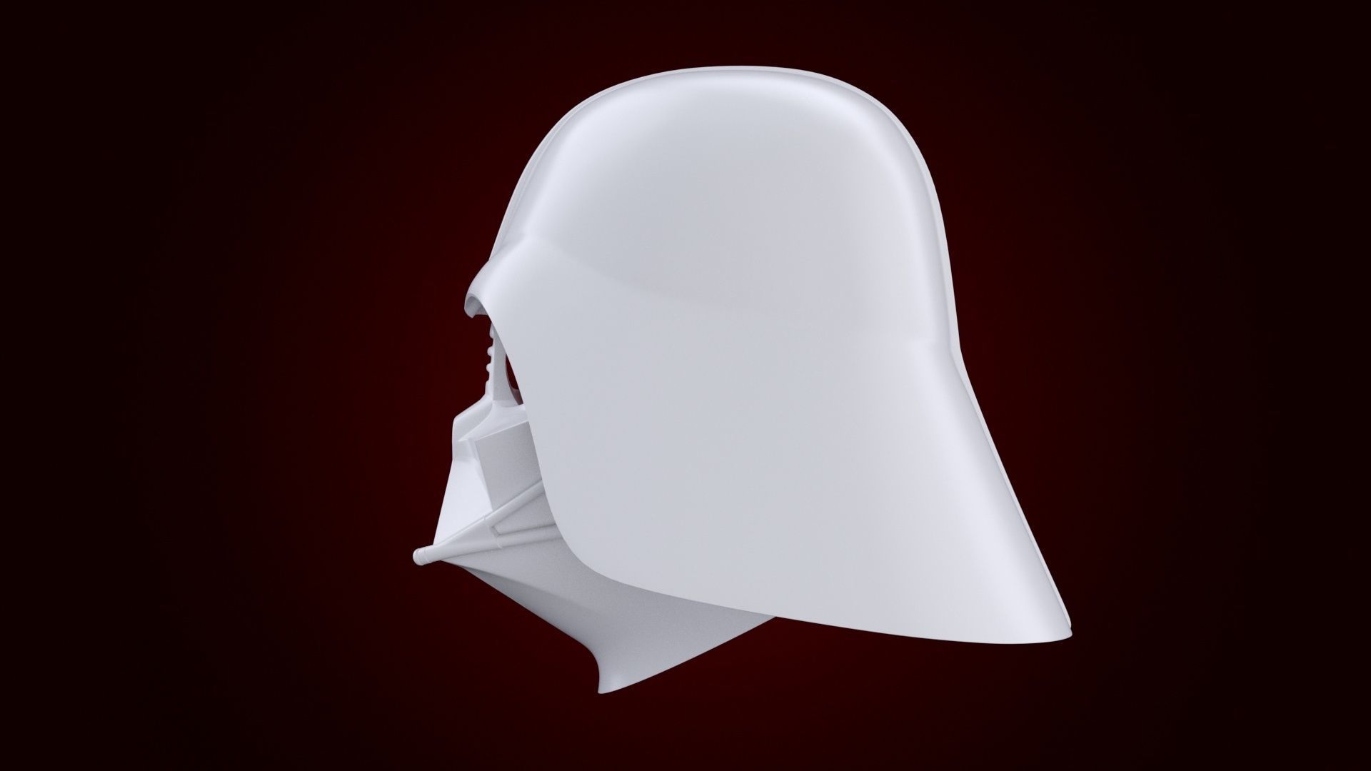 Darth Vader Head Mask free 3D model | CGTrader
