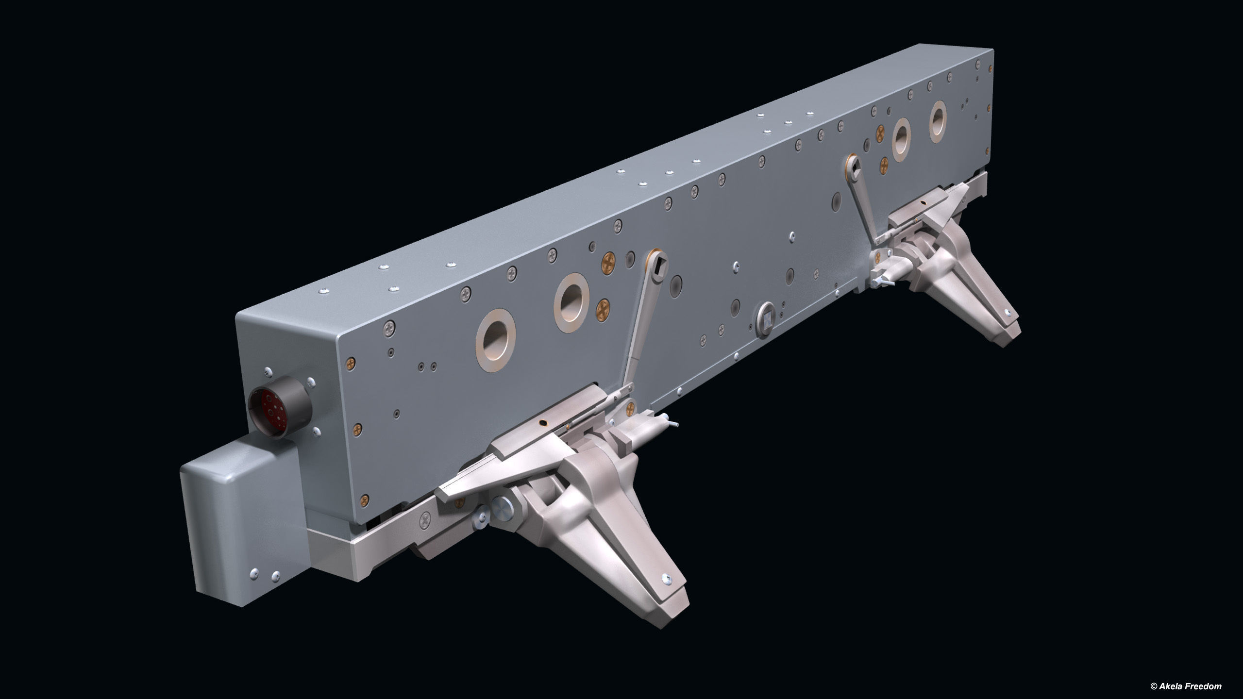 BRU-47A Weapon Rack 3D model | CGTrader