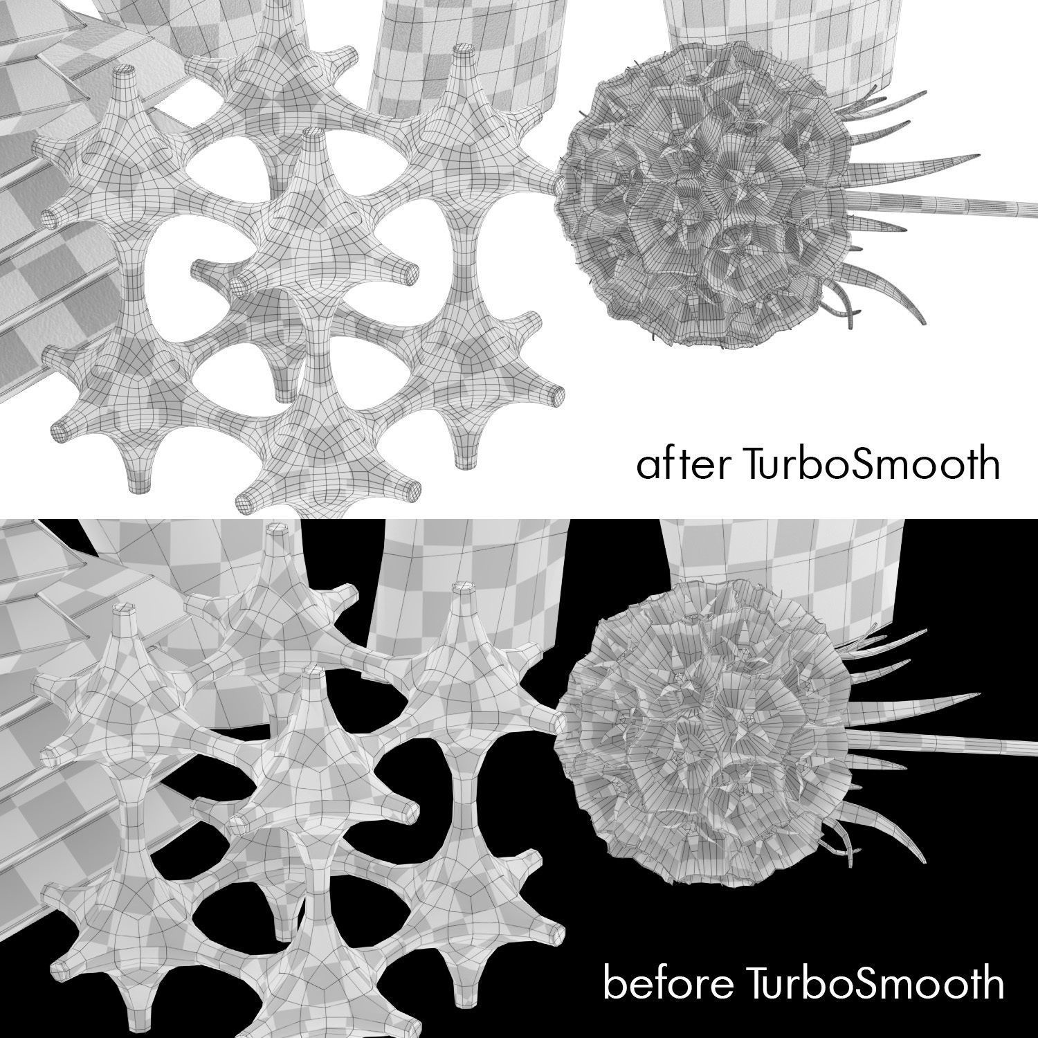 Decorative Set Corner Design 3D model | CGTrader