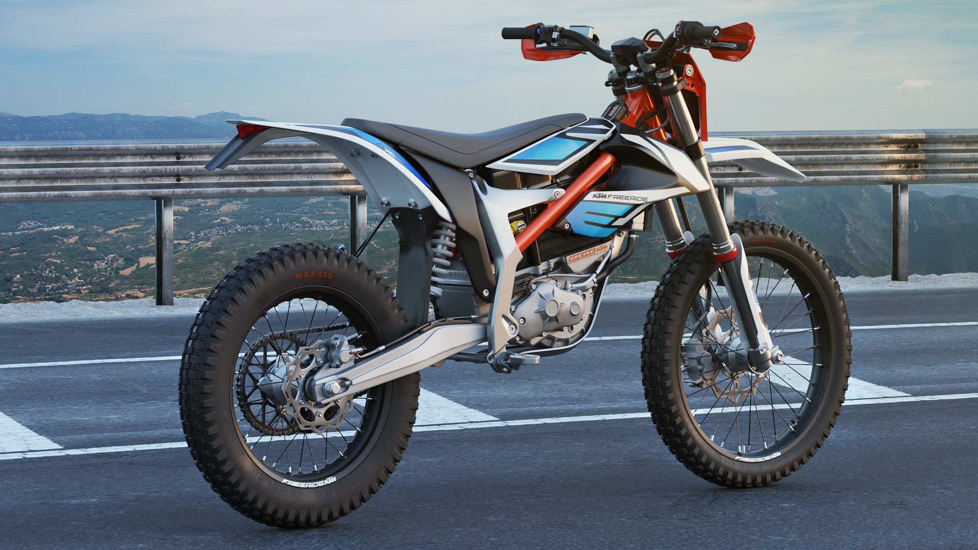 KTM Freeride E-XC 2023 3D model | CGTrader