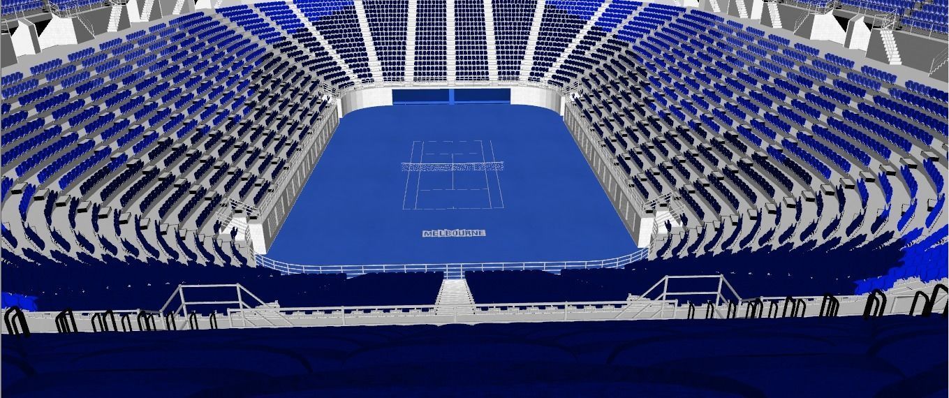 3D model Rod Laver Arena VR / AR / low-poly | CGTrader