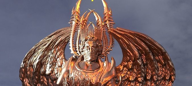Dark God Hand Angel 1 3D model | CGTrader
