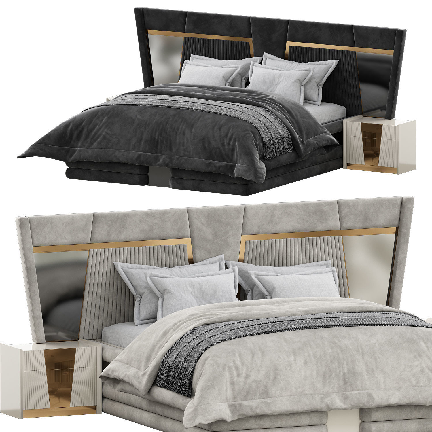 Gustav Bed by Medusa Home 3D model | CGTrader