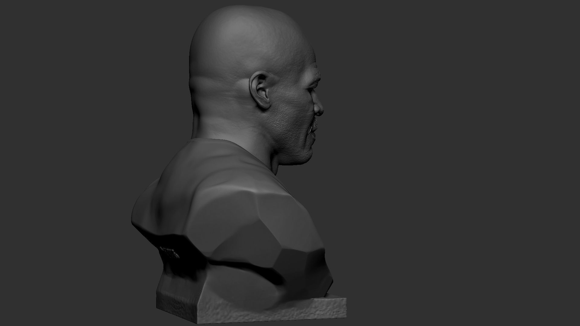 Mike Tyson 3D model 3D printable | CGTrader