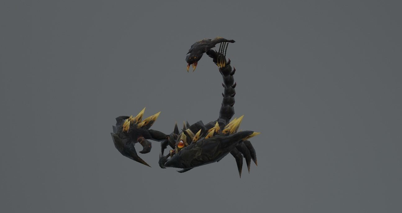 3D model Dark Scorpio VR / AR / low-poly | CGTrader