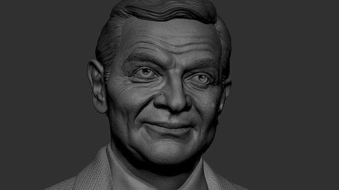 Mr Bean 3D model 3D printable | CGTrader