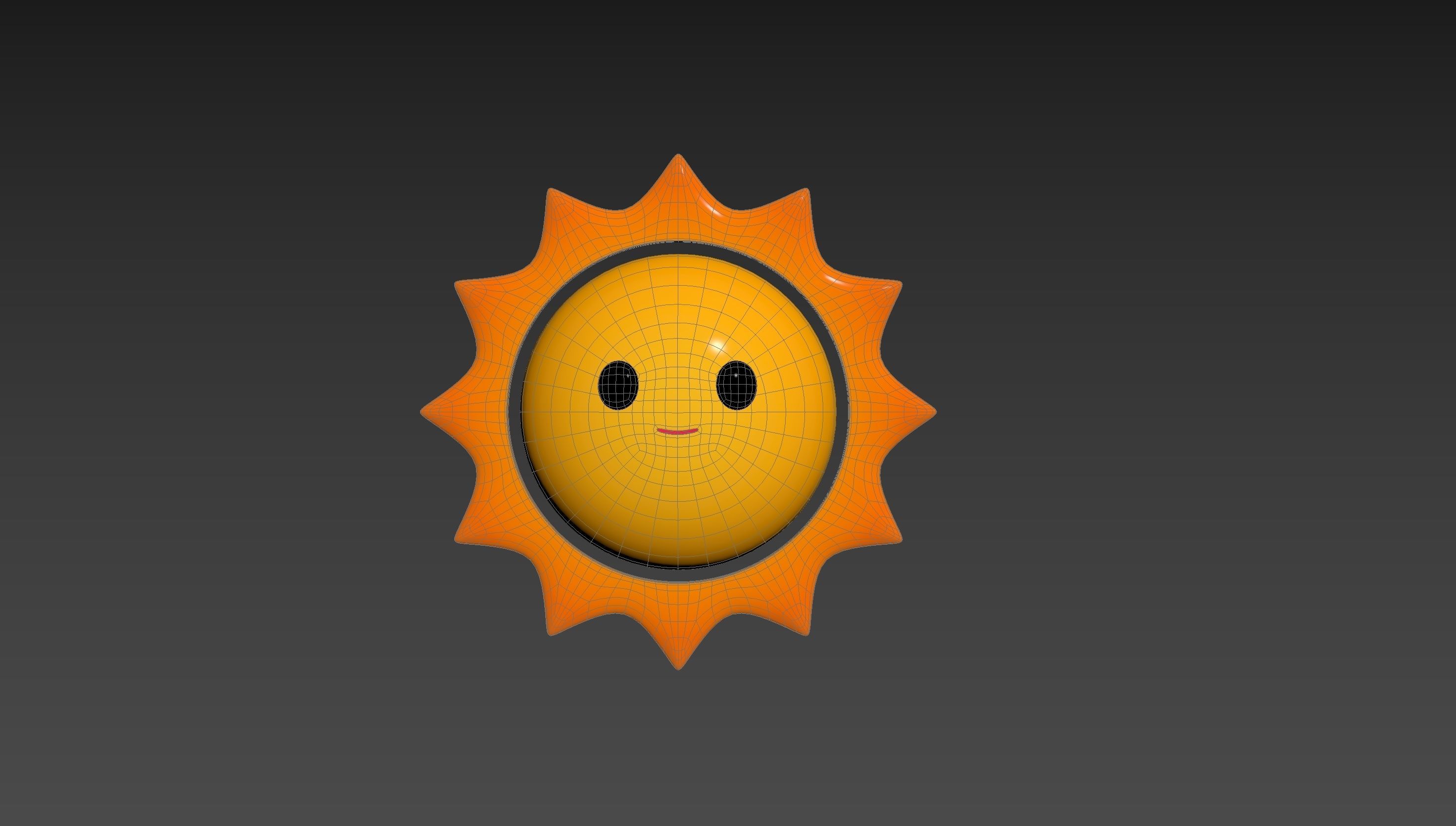 Character223 Sun 3D model | CGTrader