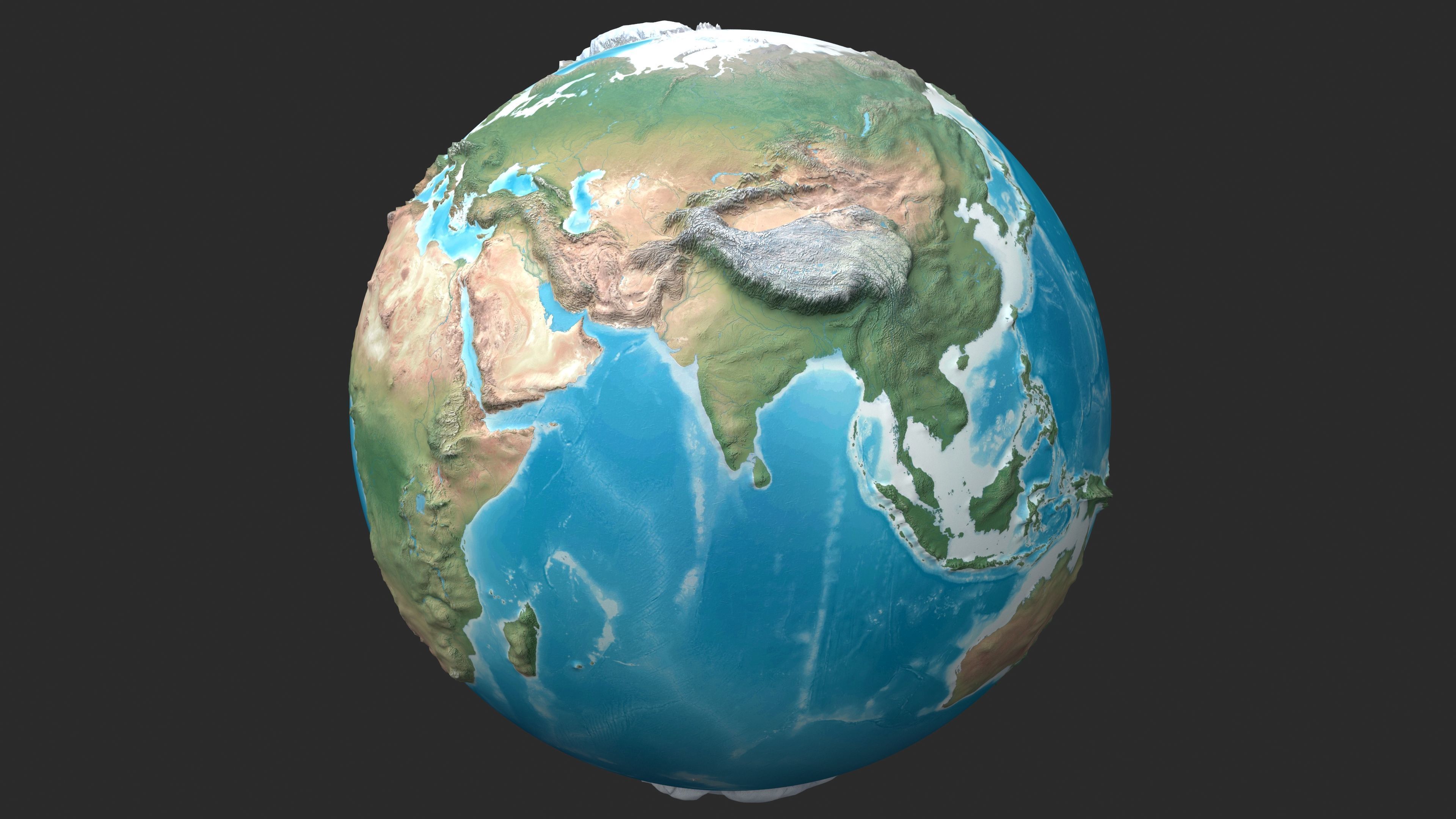 3D model Earth VR / AR / low-poly | CGTrader