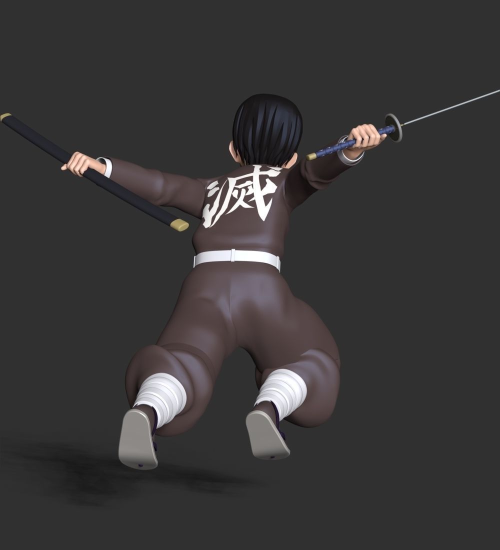 Murata - Demon Slayer 3D model 3D printable | CGTrader