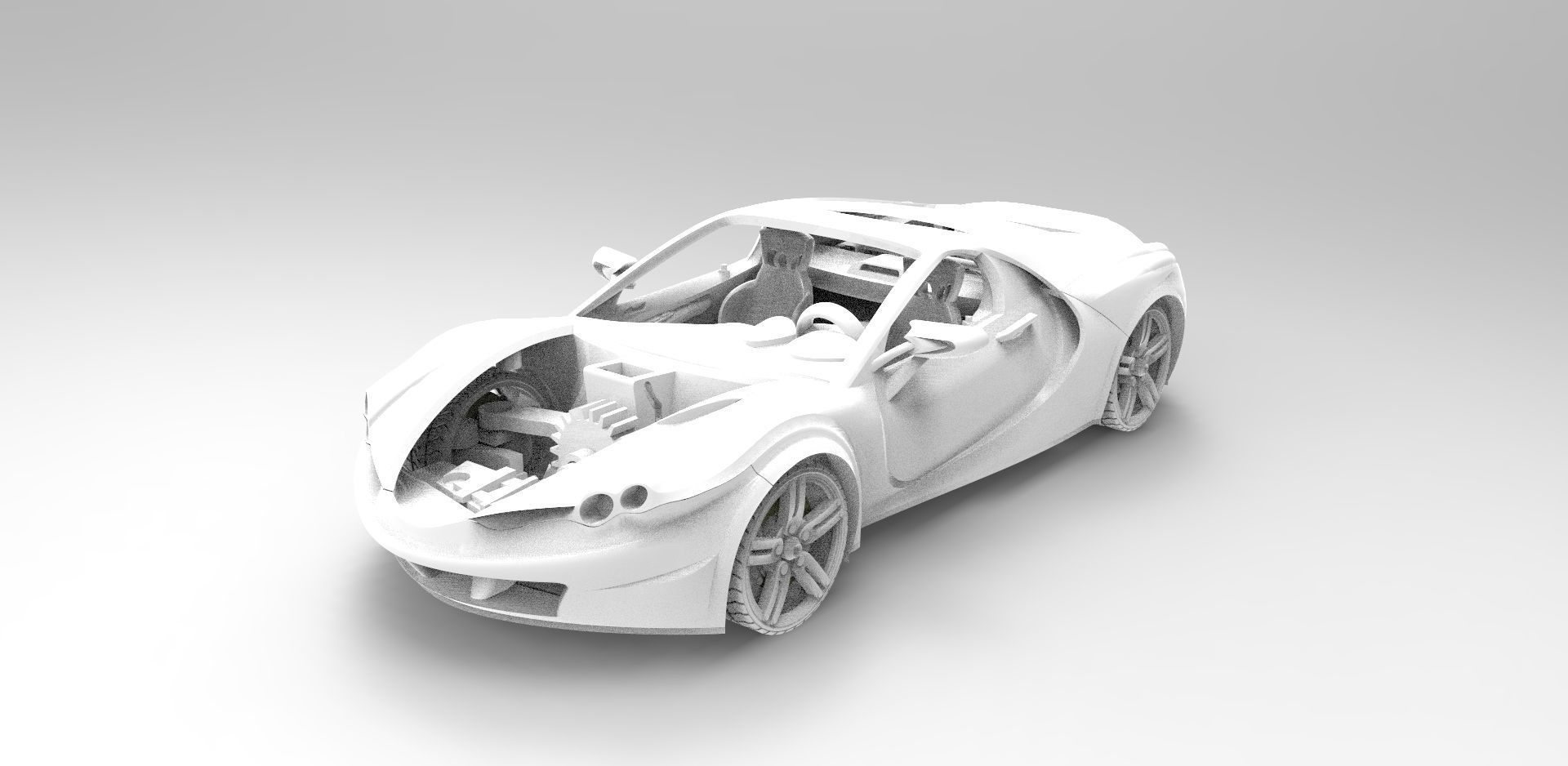 3D printable car model 3D model 3D printable | CGTrader