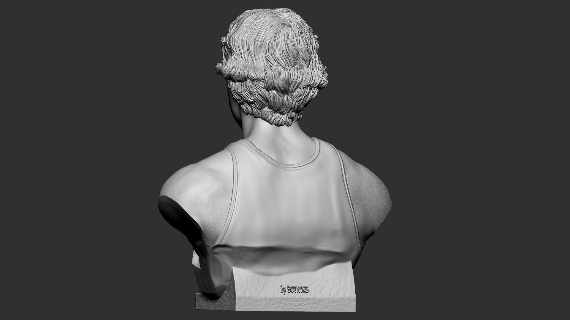 Larry Bird 3D model 3D printable | CGTrader