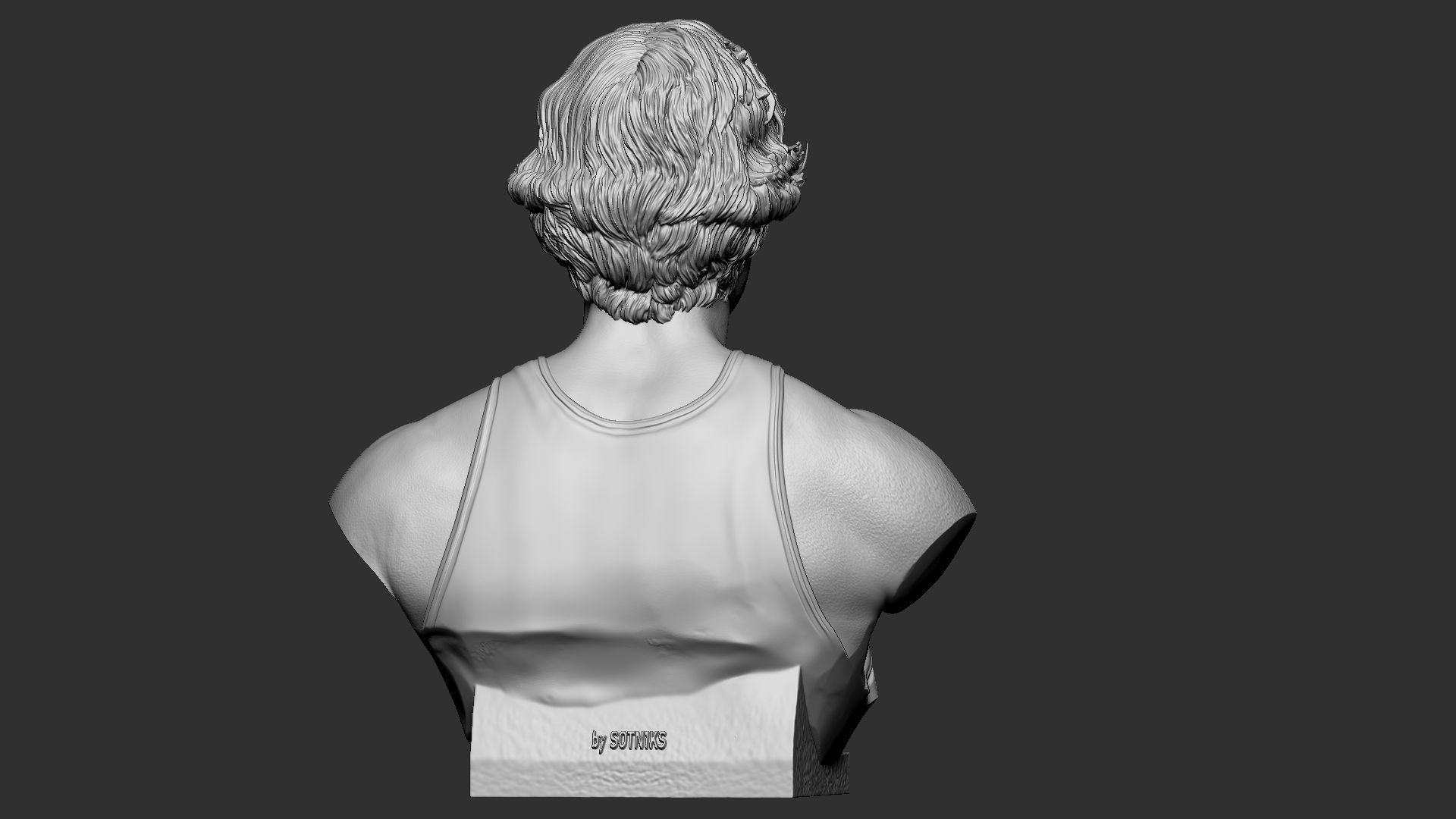 Larry Bird 3D model 3D printable | CGTrader