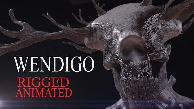 3D model WENDIGO 3D MODEL VR / AR / low-poly | CGTrader