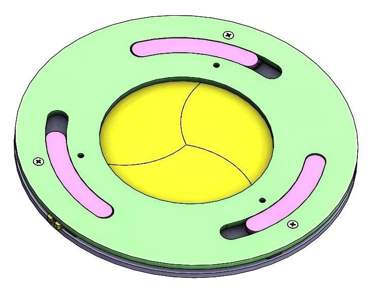 3DP3BLRD60A Mechanical shutter for 3d printing 3D model 3D printable ...