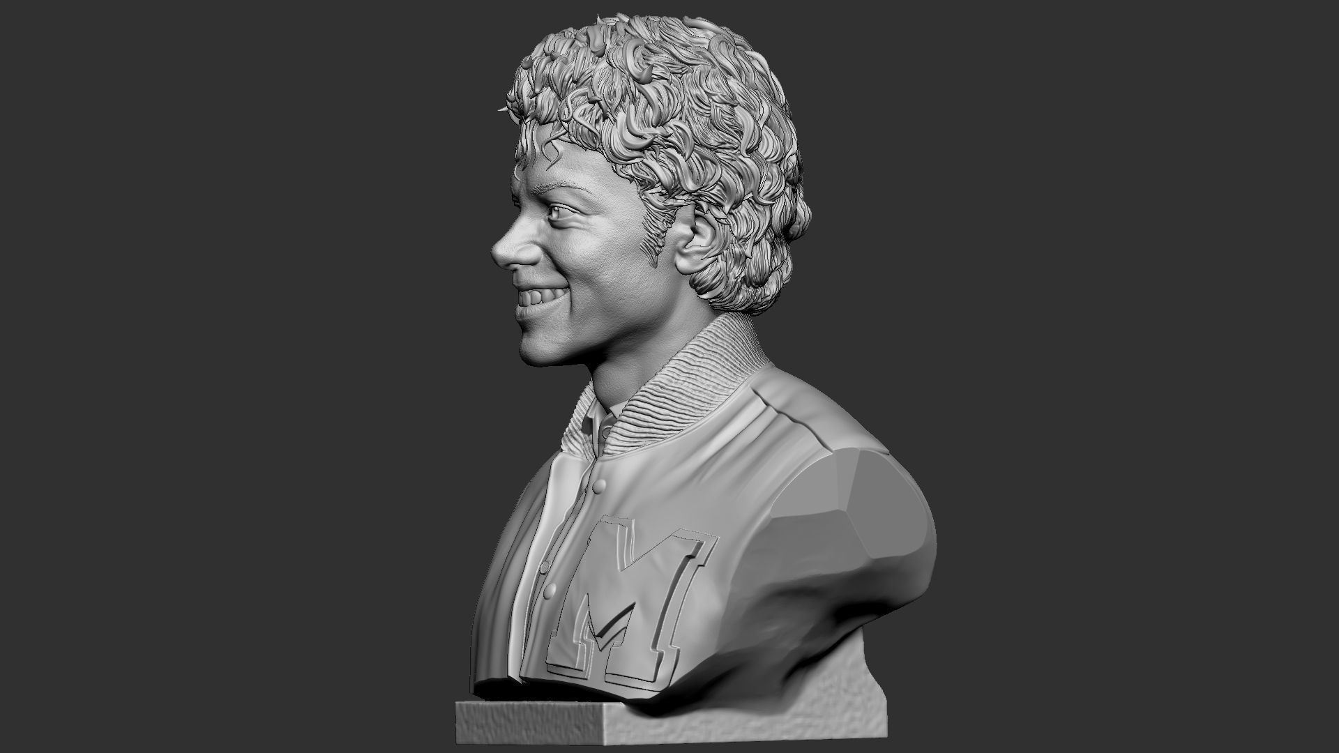Michael Jackson 3D model 3D printable | CGTrader