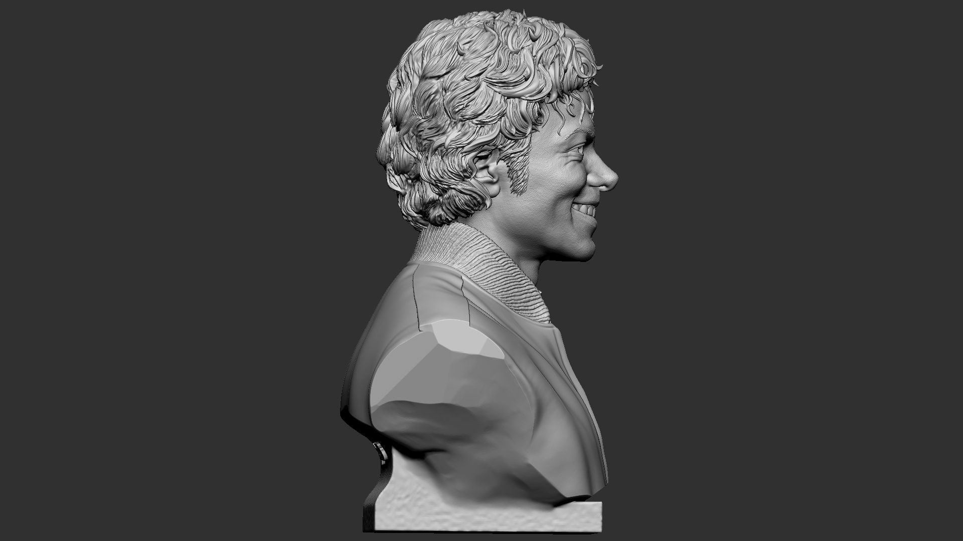 Michael Jackson 3D model 3D printable | CGTrader