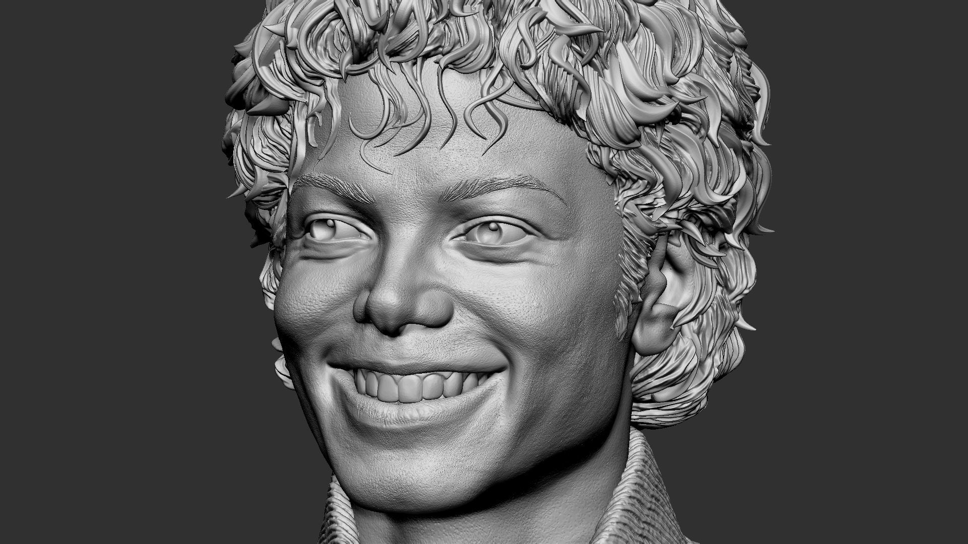 Michael Jackson 3D model 3D printable | CGTrader