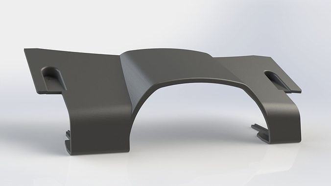 Toyota Corolla KE70 steering column under cover 3D model 3D printable ...