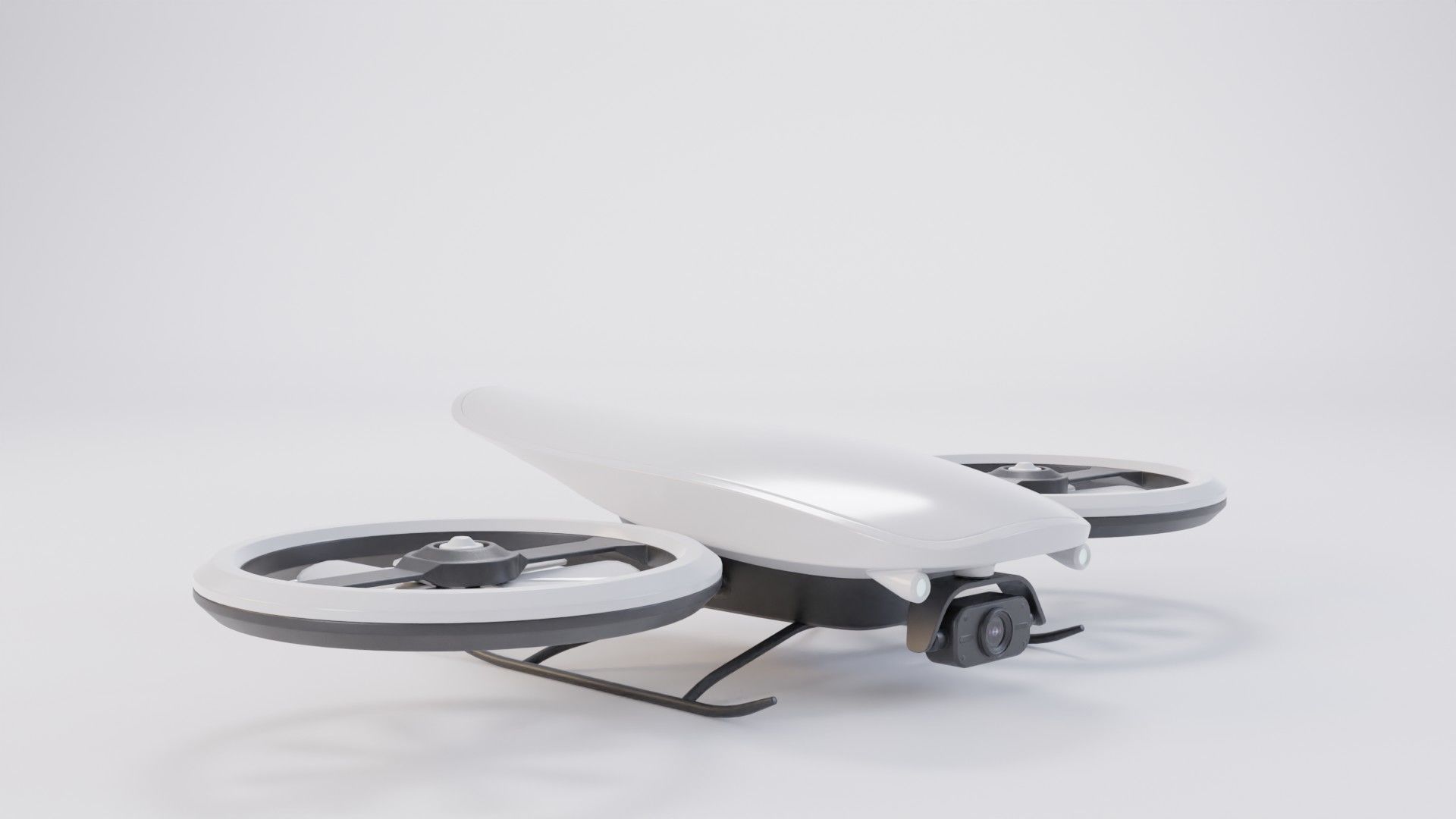 3D model Futuristic Military Mini Drone VR / AR / low-poly | CGTrader