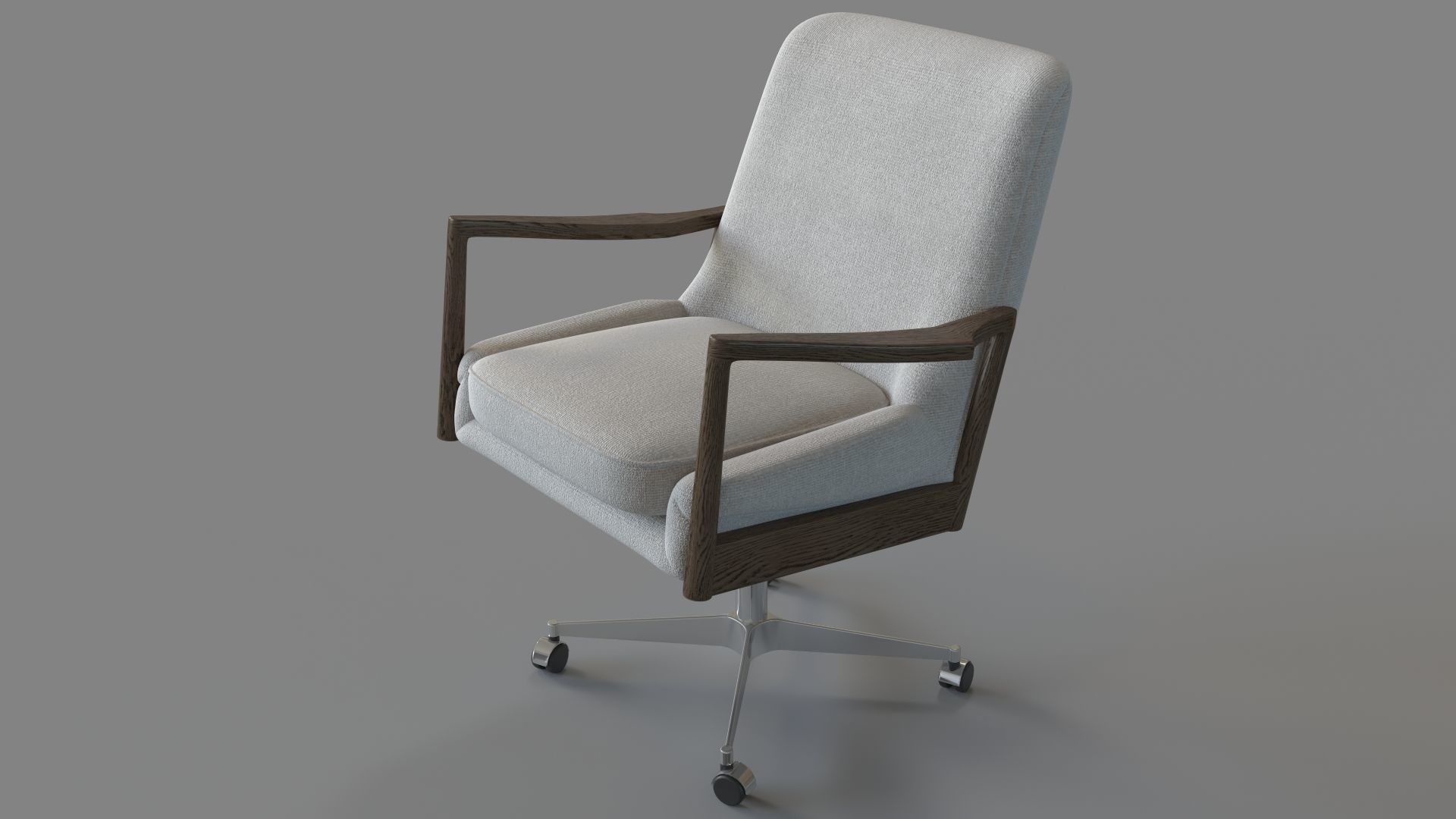 Braden Desk Chair 3D model | CGTrader