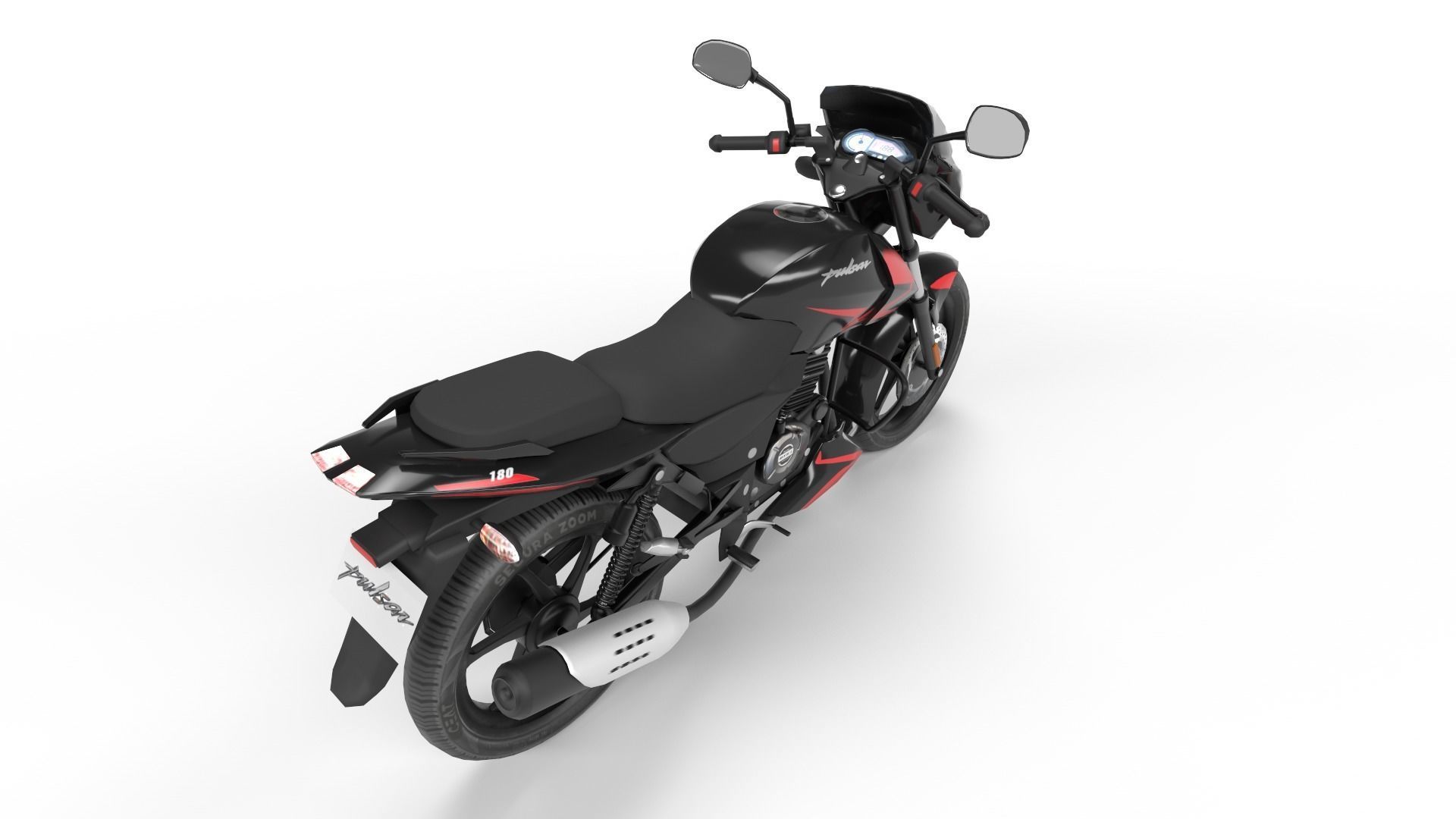 3D model Bajaj Pulsar 150 VR / AR / low-poly | CGTrader