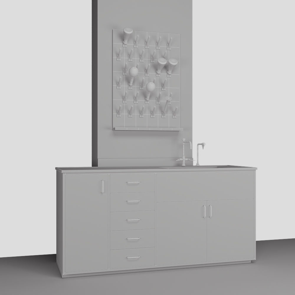 Laboratory Sink 3D model 3D model | CGTrader