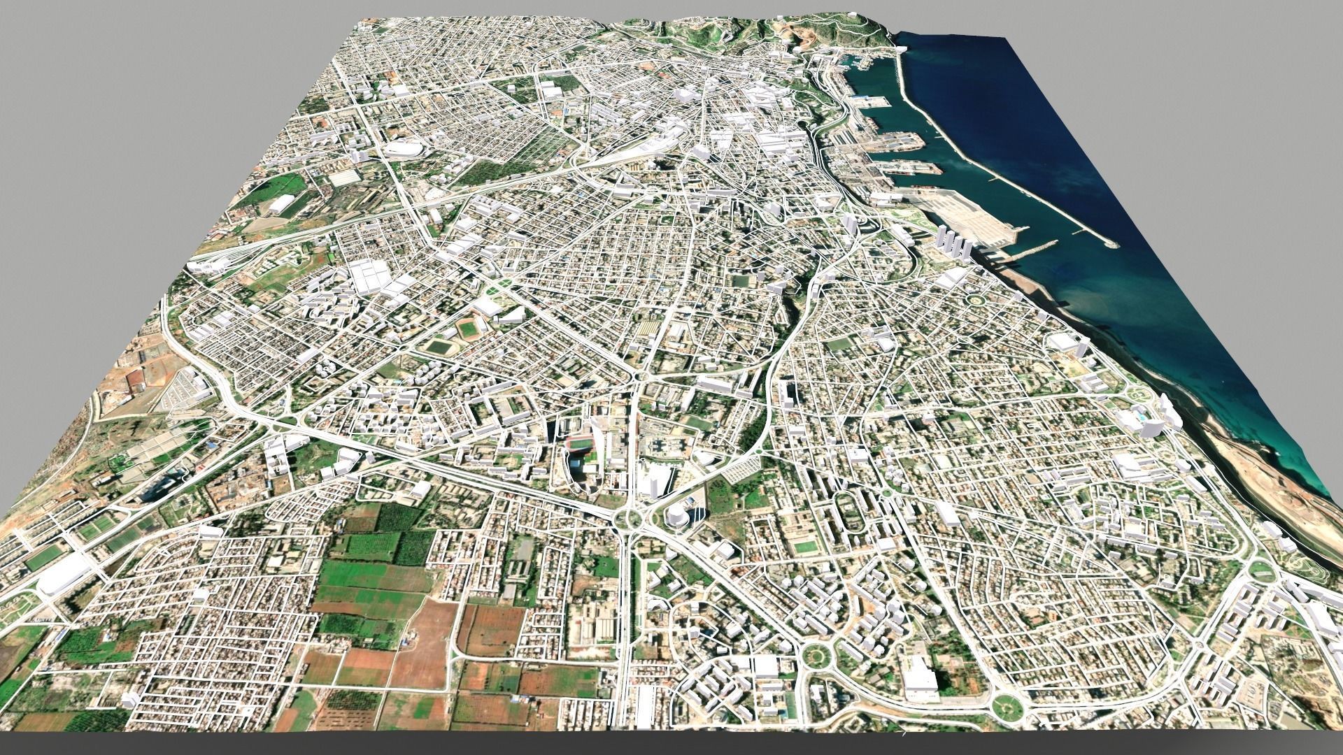 Cityscape Oran Algeria 3D model | CGTrader
