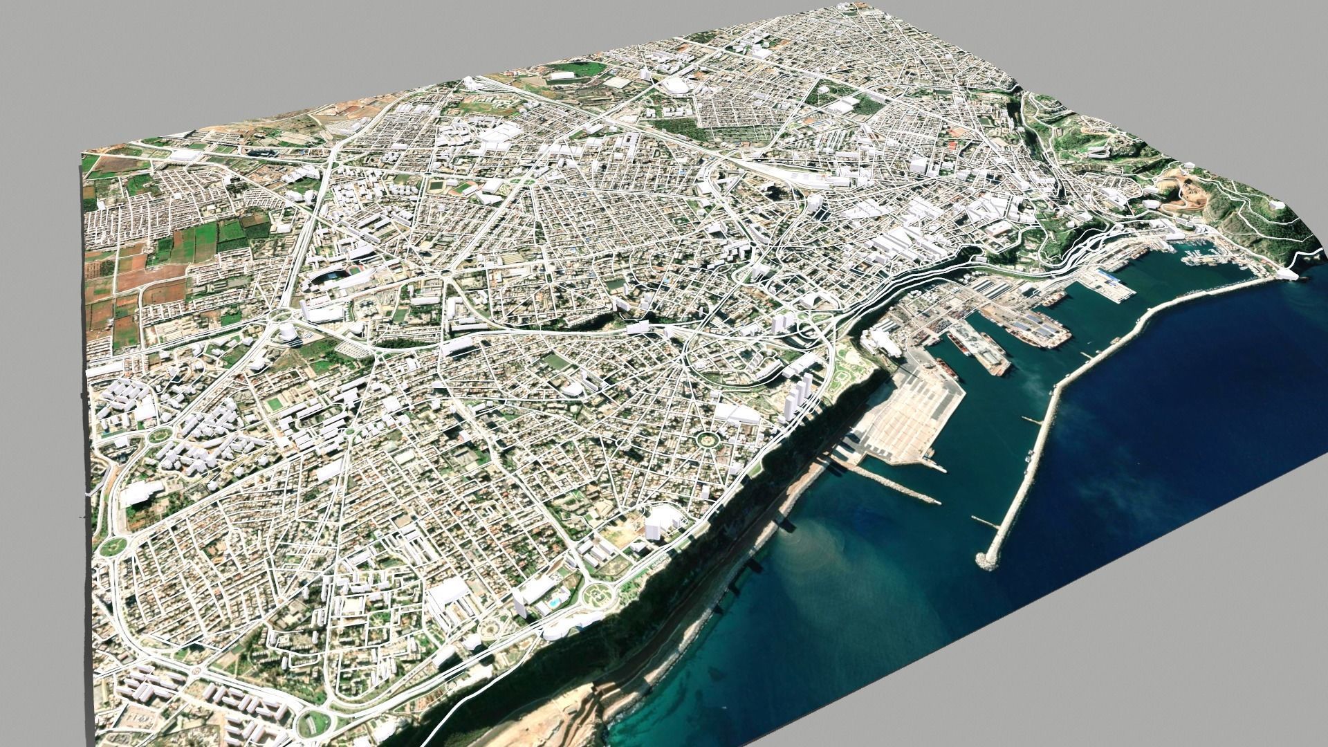 Cityscape Oran Algeria 3D model | CGTrader