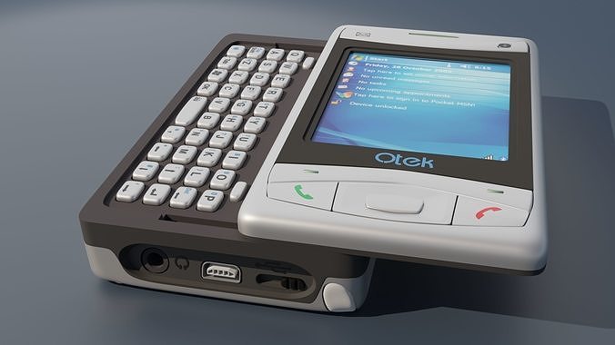 Qtek 9100 smartphone 3D model | CGTrader