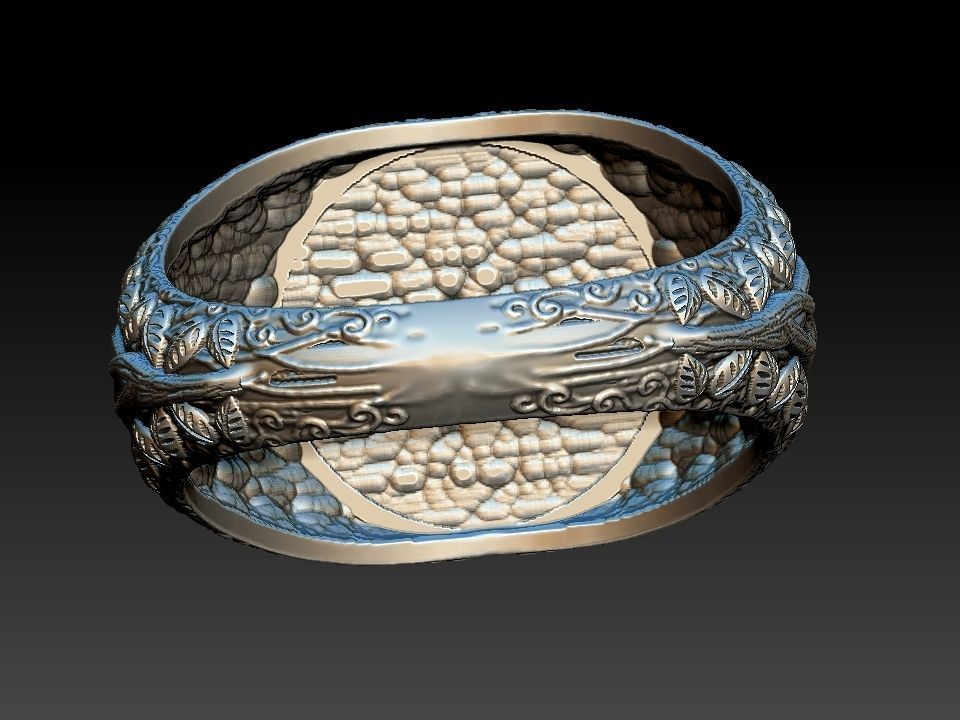Tree of Life Ring Roots 3D model 3D printable | CGTrader