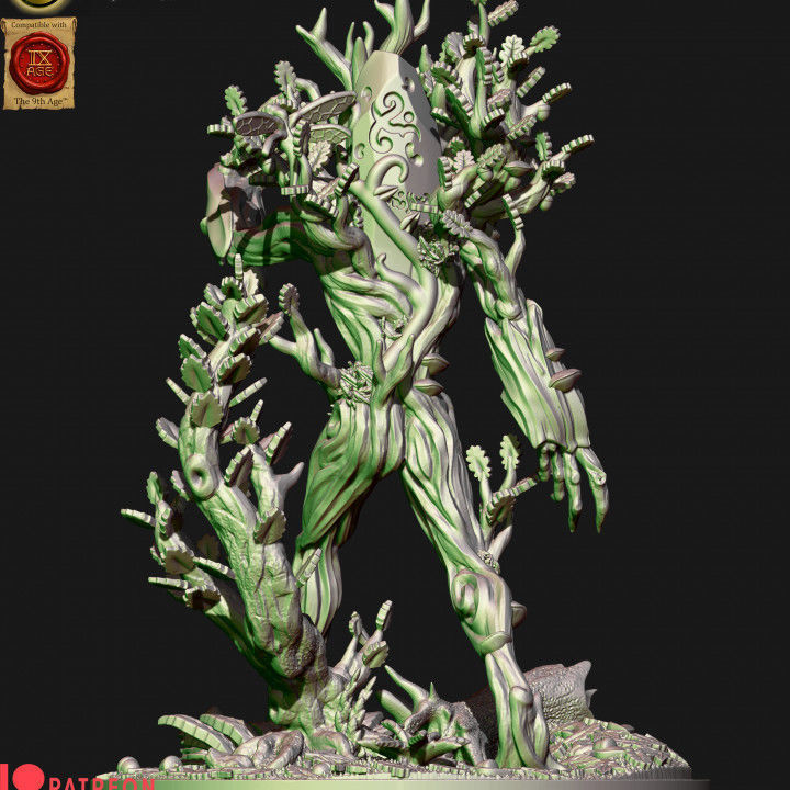 wood elf treekin 3D model 3D printable | CGTrader