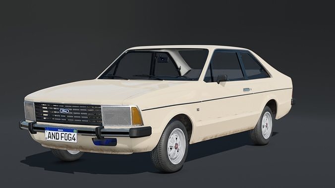 Ford Corcel II 1982 3D model | CGTrader