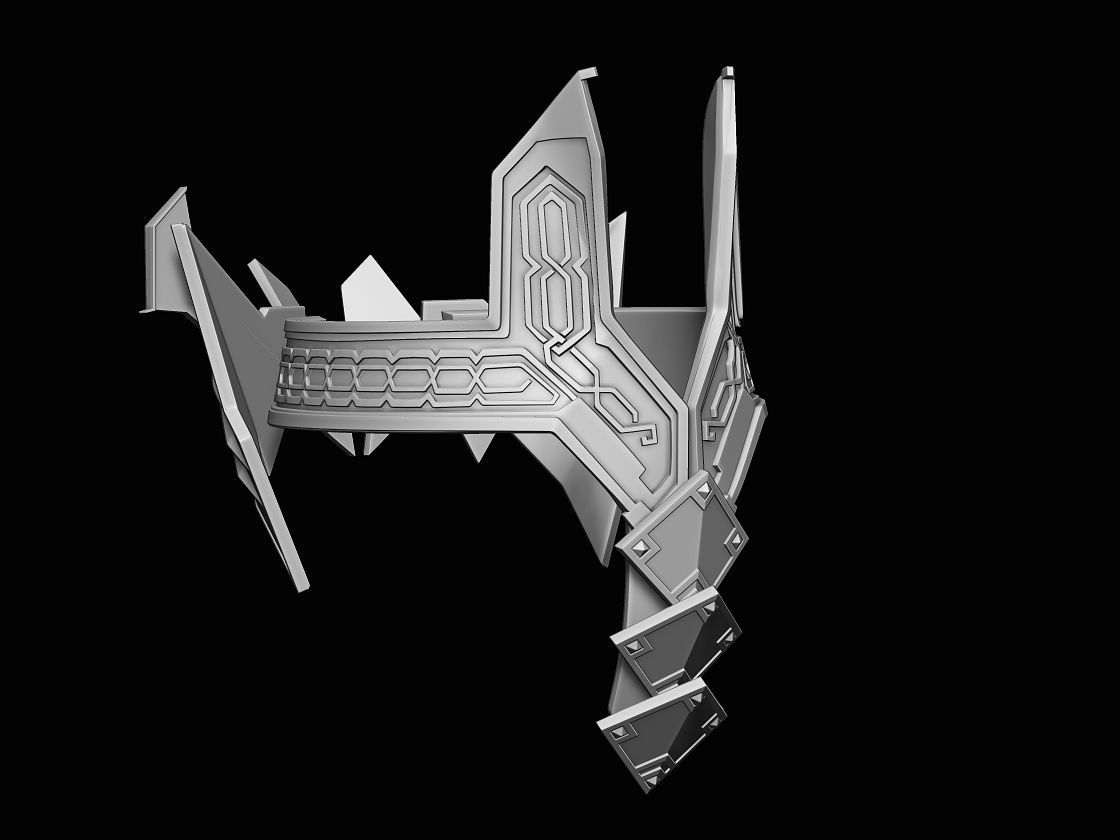 Thorin Oakenshield Crown The Hobbit 3d digital download 3D model 3D ...