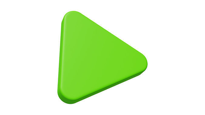 3D model Play button VR / AR / low-poly | CGTrader