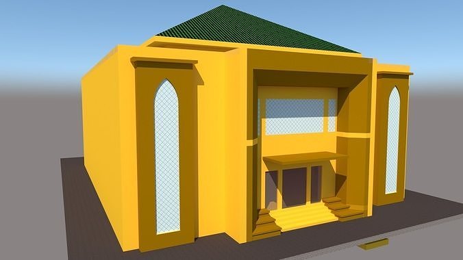Mosque 3D model 3D printable | CGTrader
