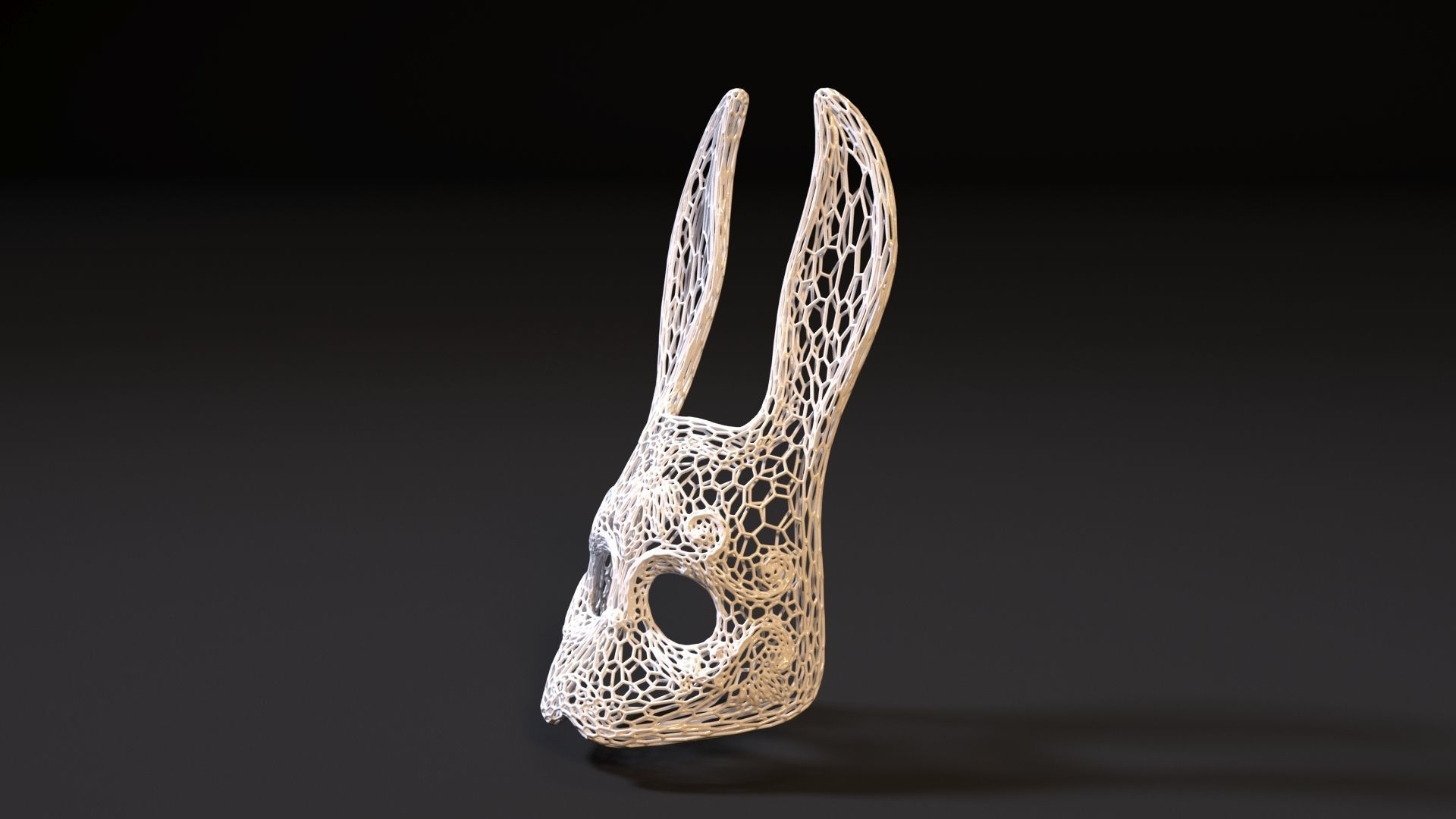 Splicer Bunny Mask from Bioshock 3D model 3D printable | CGTrader