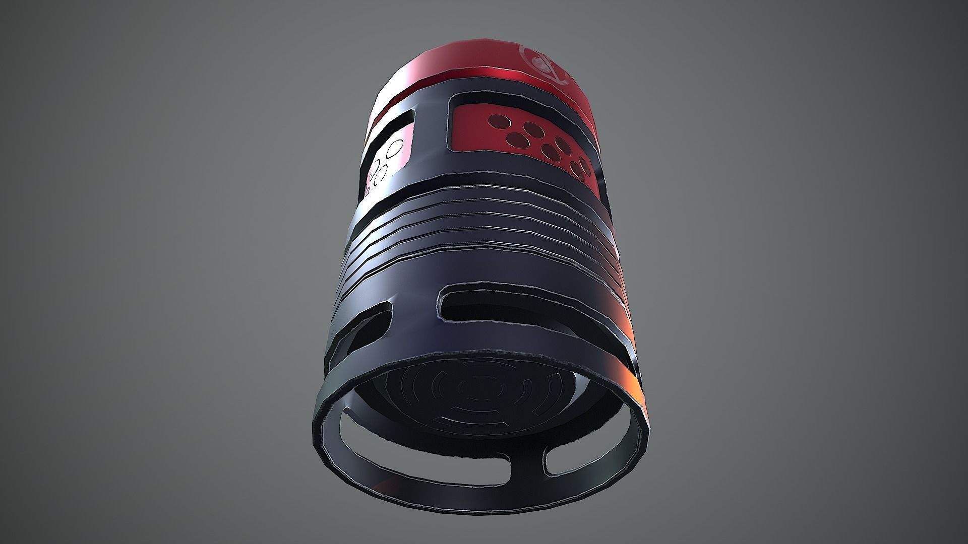 3D model GAS TANK STYLIZED CARTOON VR / AR / low-poly | CGTrader