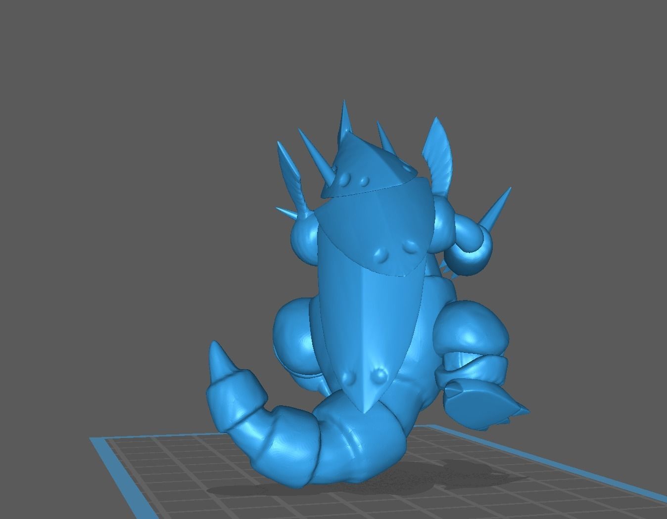 Mega Aggron pokemon 3D print model 3D model 3D printable | CGTrader